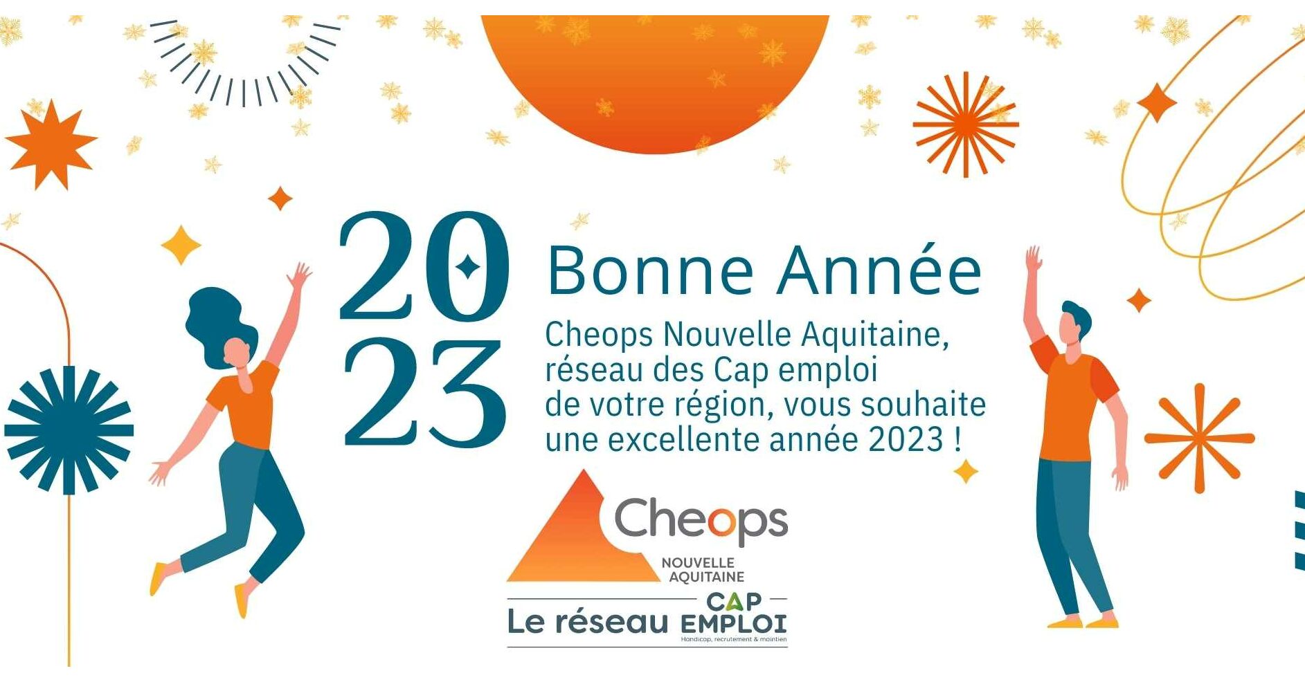 Vœux 2023 CHEOPS Nouvelle Aquitaine - Cheops Nouvelle-Aquitaine
